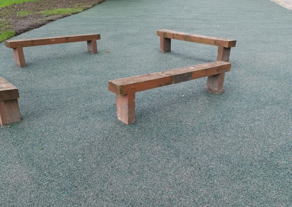 Trailflex Flexible Paving Solution - Resin Bound Rubber - Permeable Paving